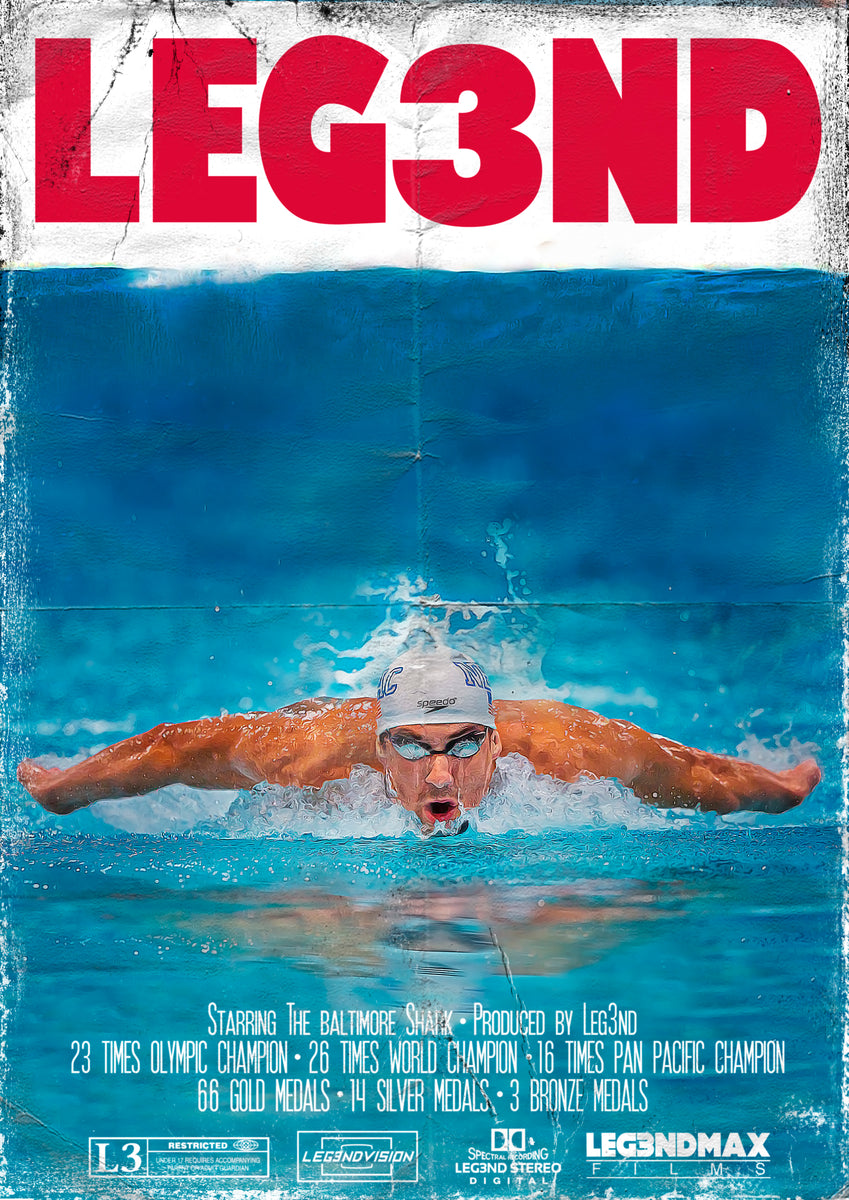 Camiseta Leg3nd Phelps – LEG3ND